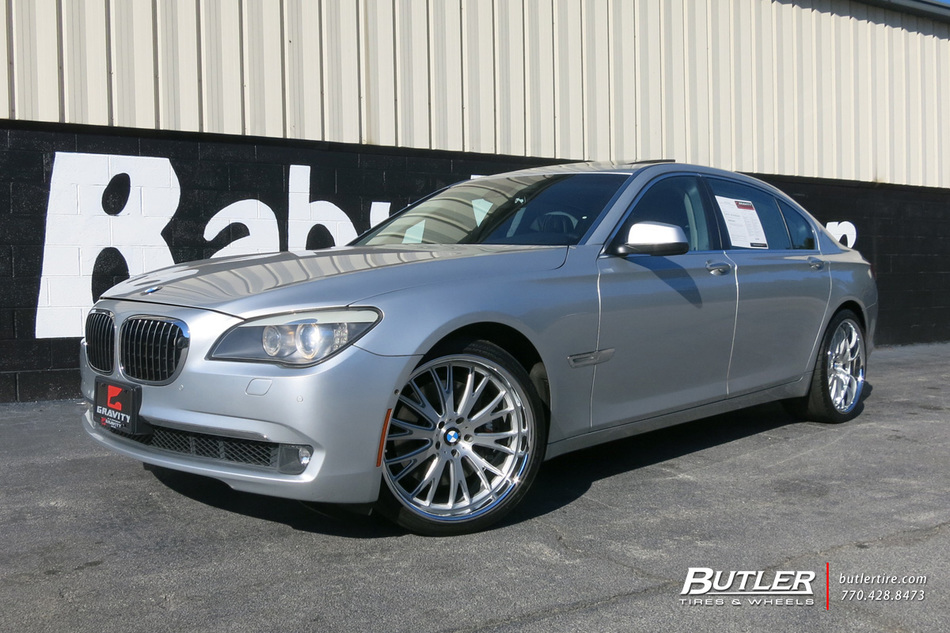 BMW 7 Series with 21in TSW Monaco Wheels exclusively from Butler Tires ...