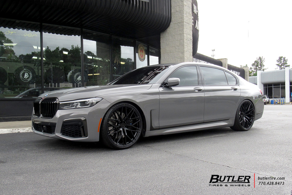 BMW 7 Series with 22in Avant Garde M520R Wheels exclusively from Butler ...