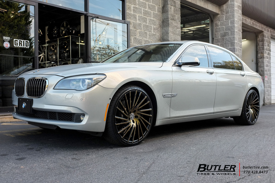 BMW 7 Series with 22in Lexani Wraith Wheels exclusively from Butler ...
