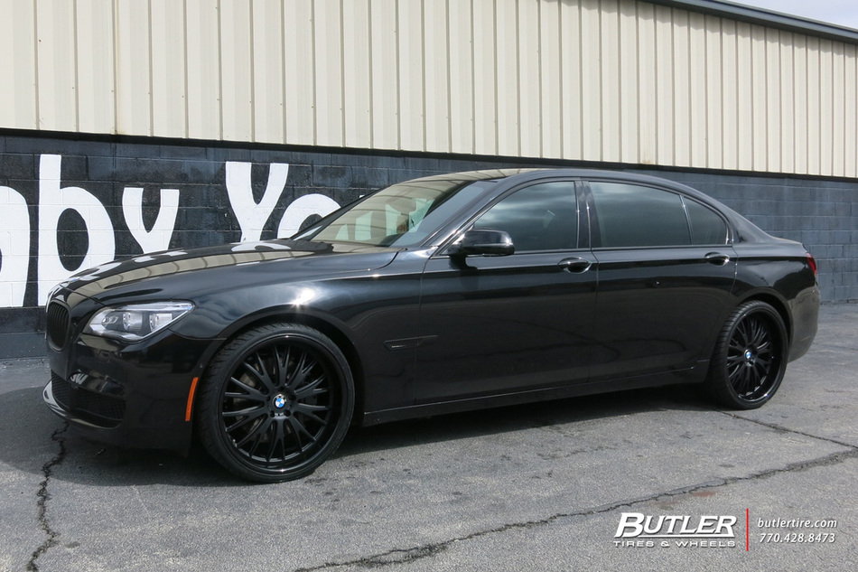 BMW 7 Series with 22in TSW Monaco Wheels exclusively from Butler Tires ...