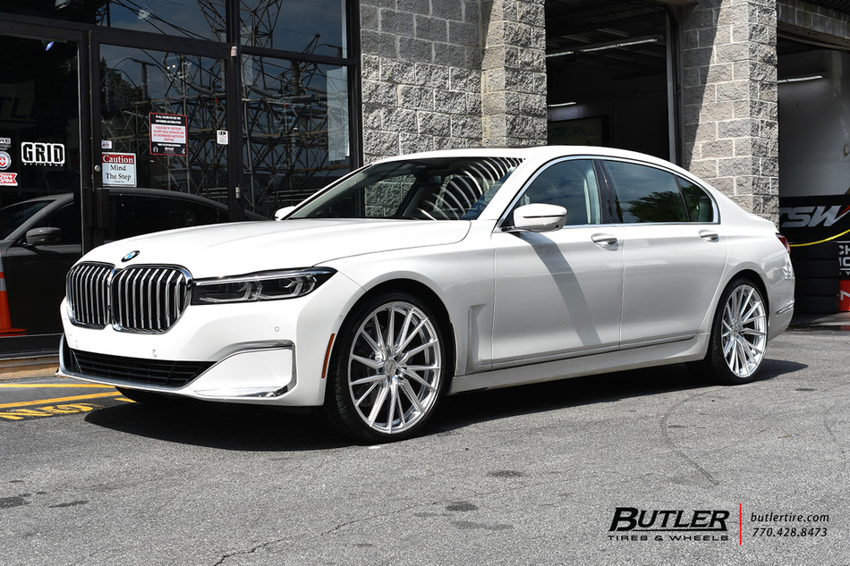 BMW 7 Series with 22in Vossen HF-4T Wheels exclusively from Butler ...