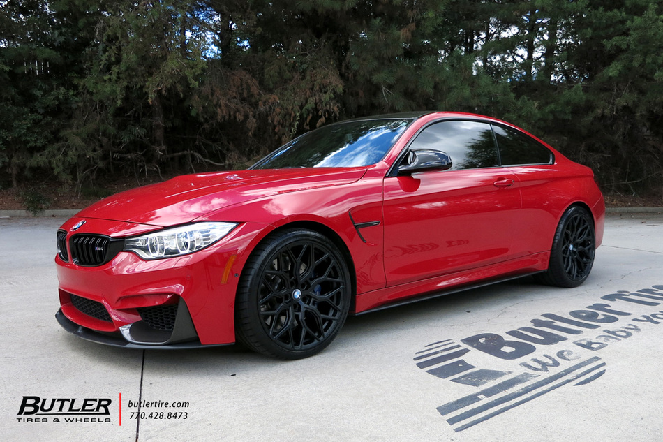 BMW M4 with 20in Vossen HF-2 Wheels exclusively from Butler Tires and ...