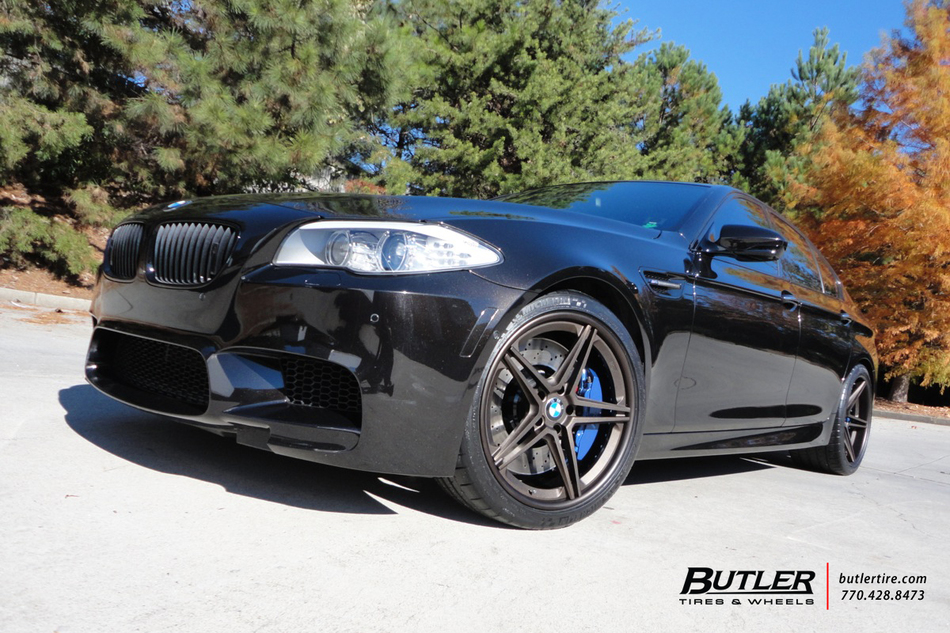 BMW M5 with 20in Niche Roma Wheels exclusively from Butler Tires and ...