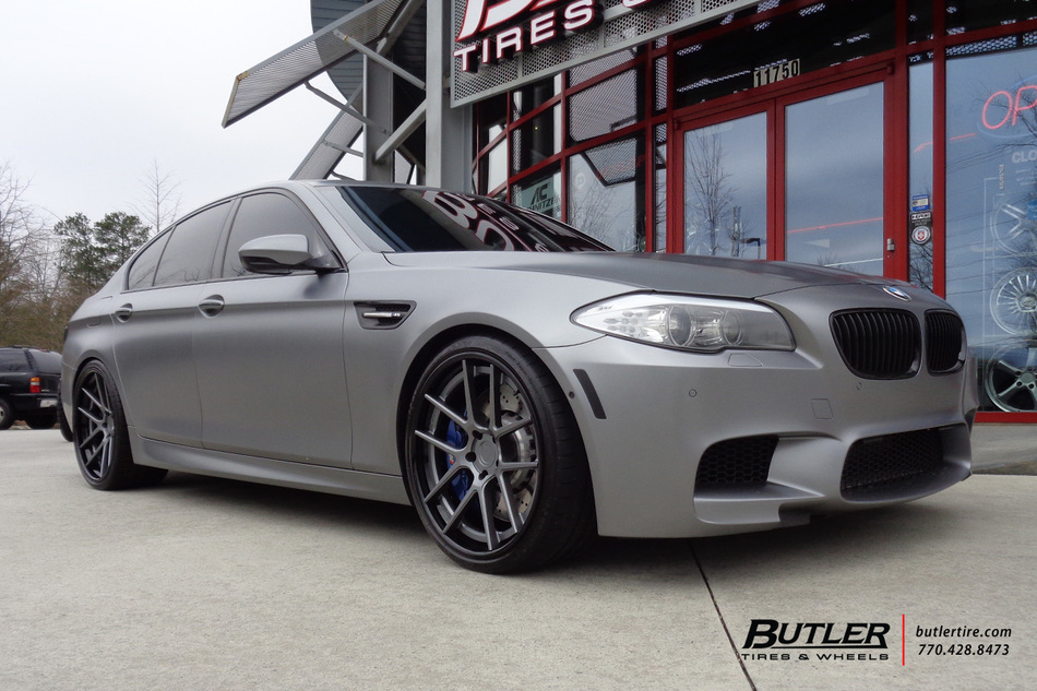 BMW M5 with 21in ADV1 5 Track Spec Wheels exclusively from Butler Tires ...