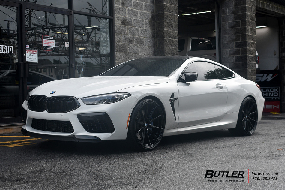 BMW M8 with 22in Vossen HF-3 Wheels exclusively from Butler Tires and ...