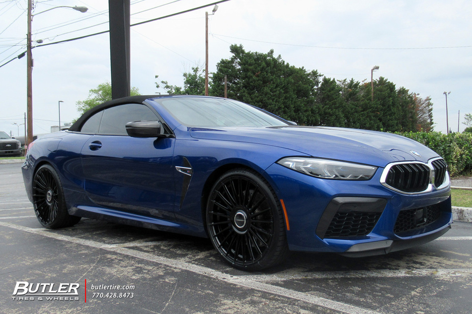 BMW M8 with 22in Vossen HF-8 Wheels exclusively from Butler Tires and ...