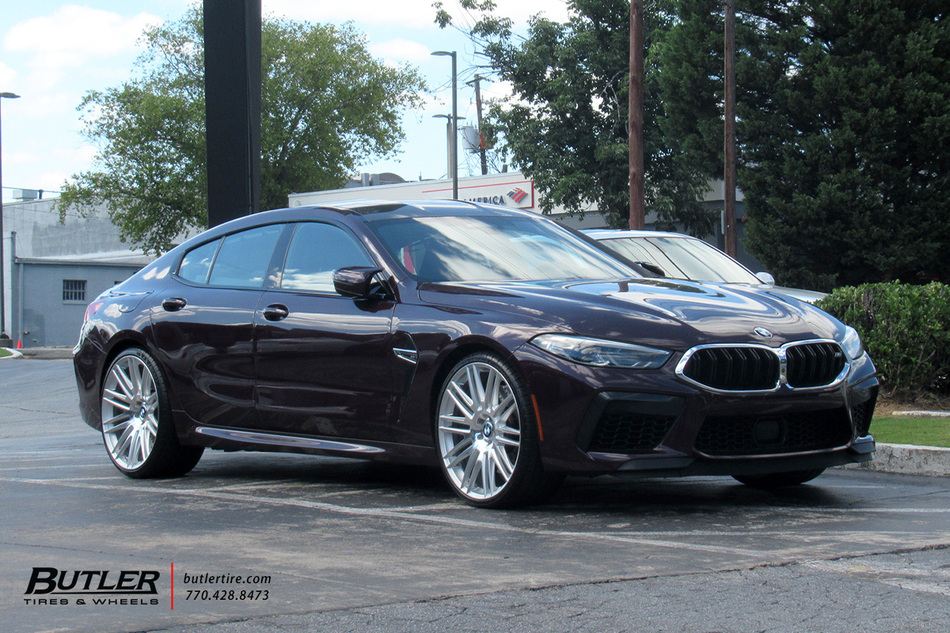 BMW M8 Gran Coupe with 22in Mandrus Estate Wheels exclusively from ...