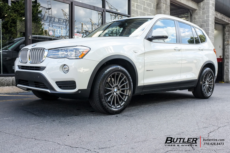 BMW X3 with 18in Beyern Aviatic Wheels exclusively from Butler Tires ...