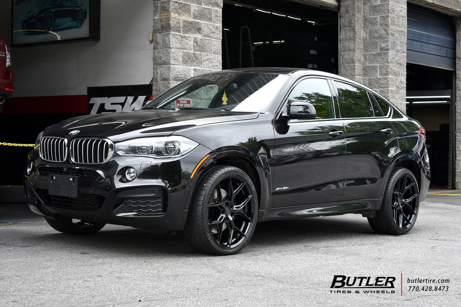 BMW X6 with 22in Vossen HF-5 Wheels exclusively from Butler Tires and ...