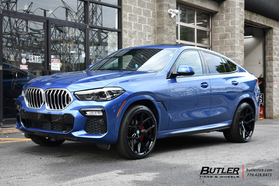BMW X6 with 22in Vossen HF-5 Wheels exclusively from Butler Tires and ...