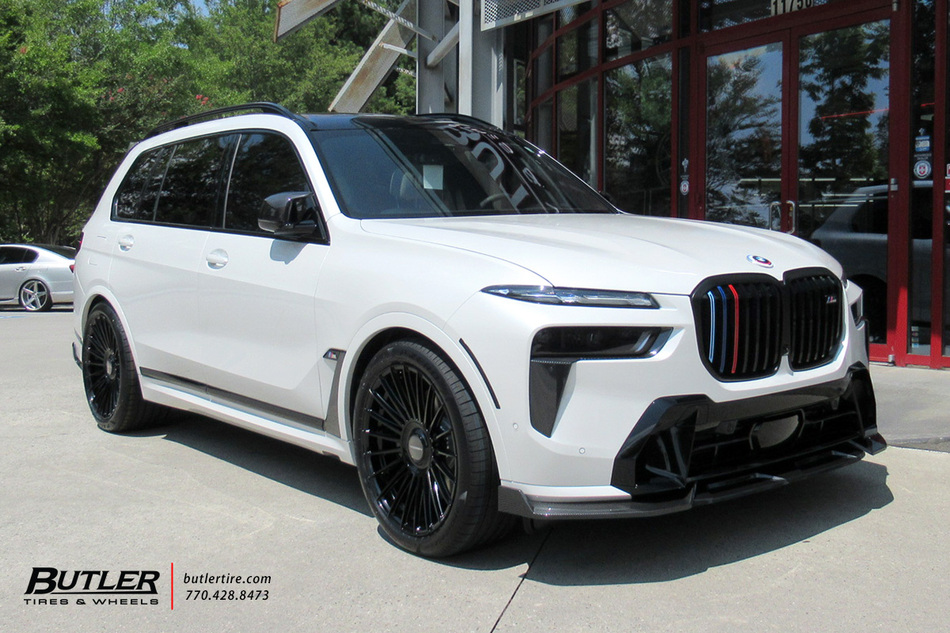 BMW X7 with 22in Vossen HF-8 Wheels exclusively from Butler Tires and ...