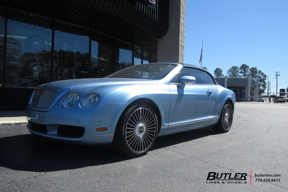 Bentley Continental GT-C with 20in Niche Serene Wheels exclusively from ...