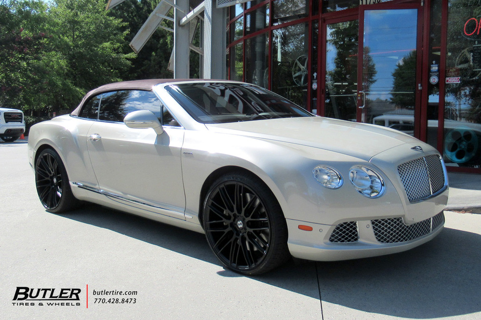 Bentley Continental GT with 22in Savini BM13 Wheels exclusively from ...