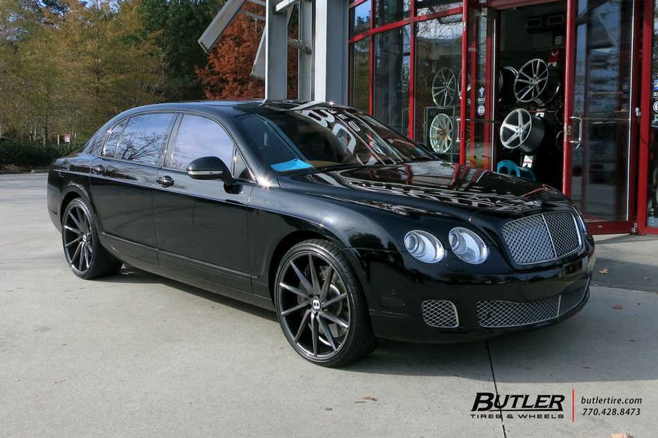 Bentley Flying Spur with 22in Vossen CVT Wheels exclusively from Butler ...