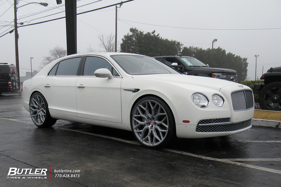 Bentley Flying Spur with 24in Vossen HF-2 Wheels exclusively from ...