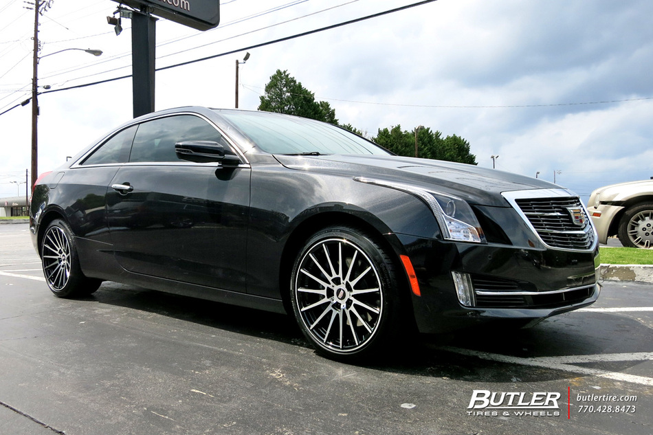 Cadillac ATS with 18in TSW Chicane Wheels exclusively from Butler Tires ...