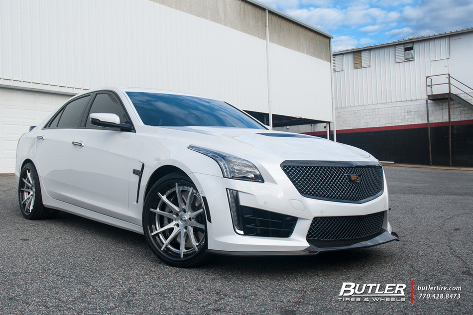 Cadillac CTS-V with 20in Savini BM12-L Wheels exclusively from Butler ...