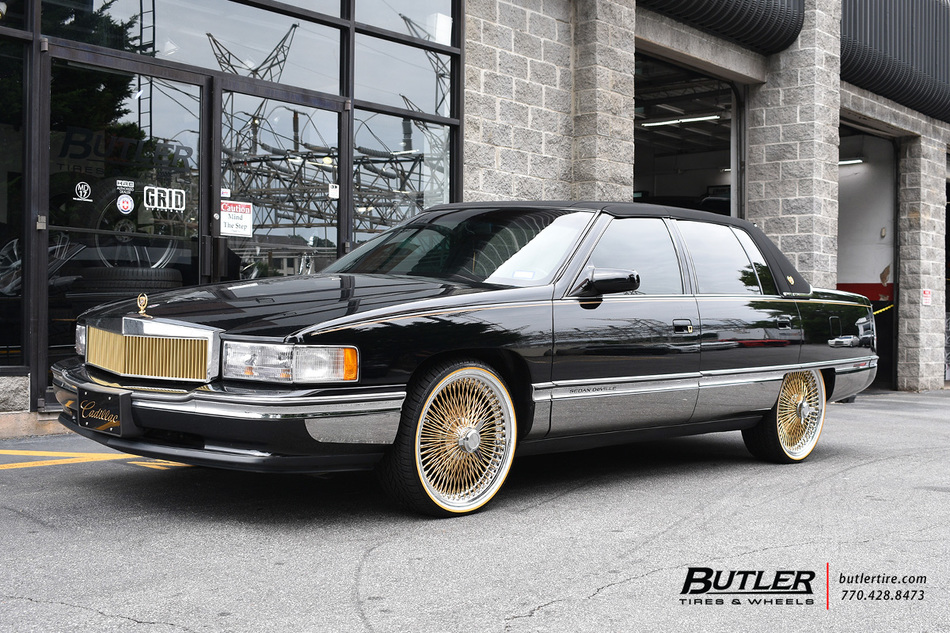Cadillac Deville with 20in Galaxy 150 Spoke Wheels exclusively from ...