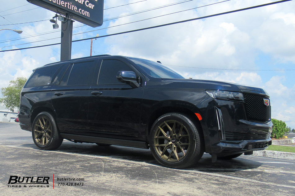 Cadillac Escalade with 22in Vossen HF6-4 Wheels exclusively from Butler ...