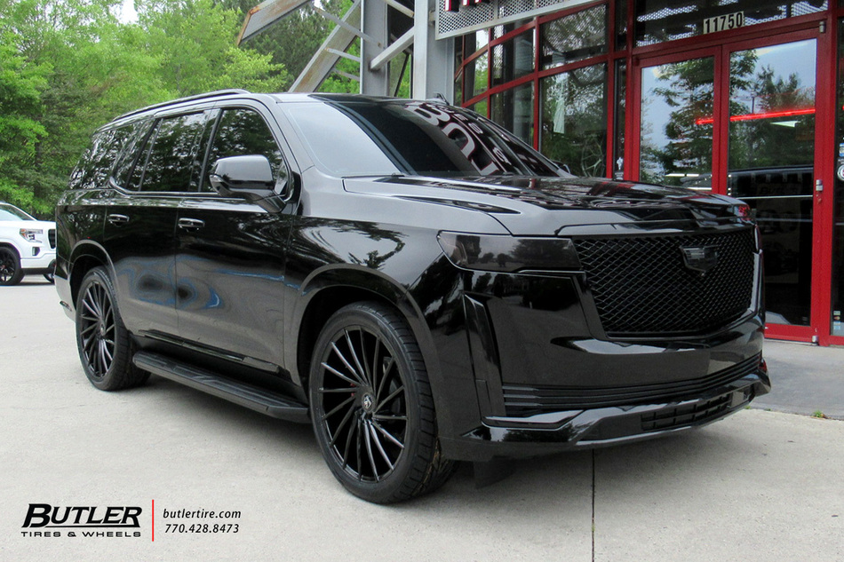 Cadillac Escalade with 24in Asanti ABL18 Wheels exclusively from Butler ...
