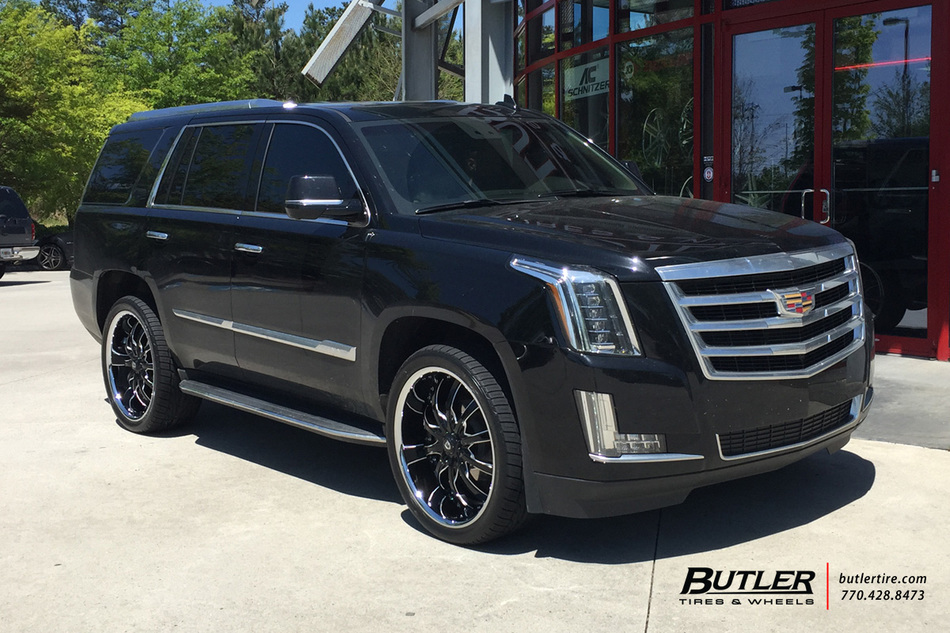 Cadillac Escalade with 24in Lexani LSS10 Wheels exclusively from Butler ...