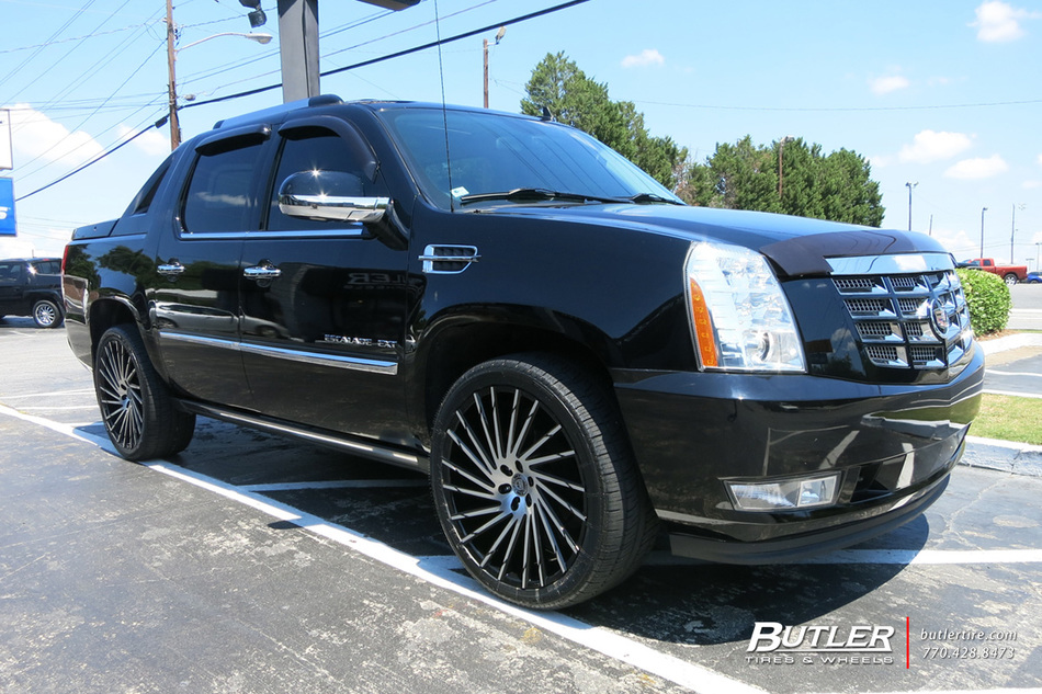 Cadillac Escalade with 24in Lexani Wraith Wheels exclusively from ...