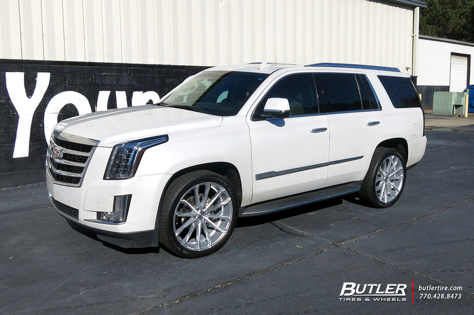 Cadillac Escalade with 24in Status Mastadon 6 Wheels exclusively from ...