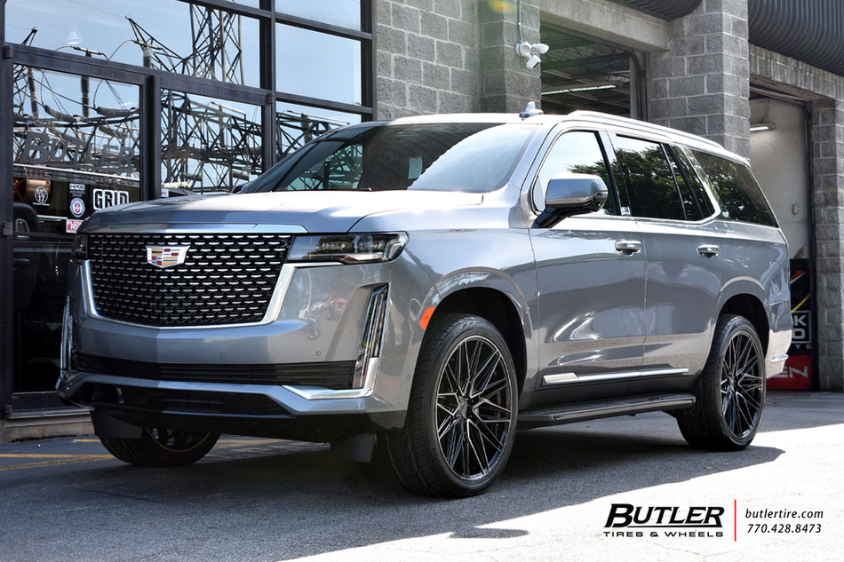 Cadillac Escalade with 24in Vossen HF6-5 Wheels exclusively from Butler ...