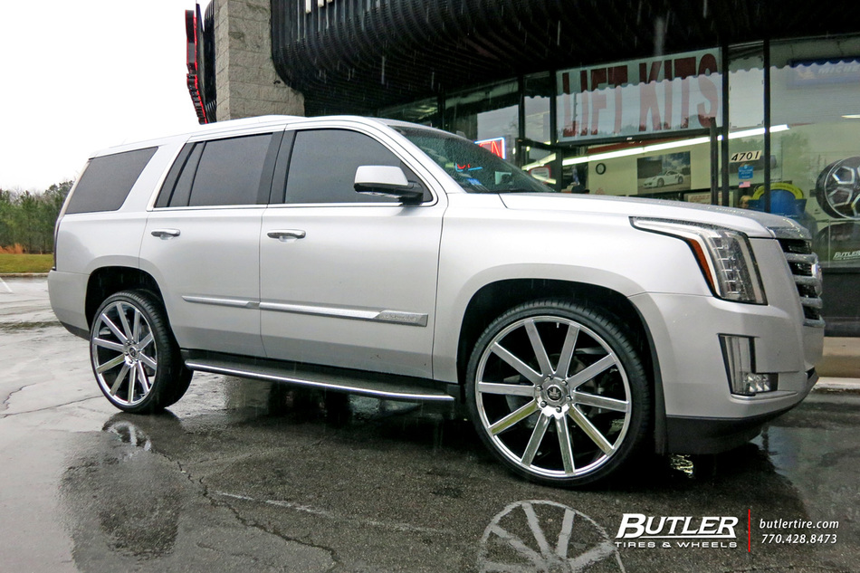 Cadillac Escalade with 26in DUB Shot Calla Wheels exclusively from ...