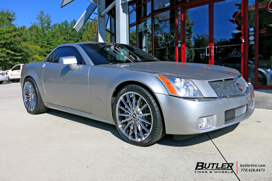 Cadillac XLR with 20in Lexani Pegasus Wheels exclusively from Butler ...