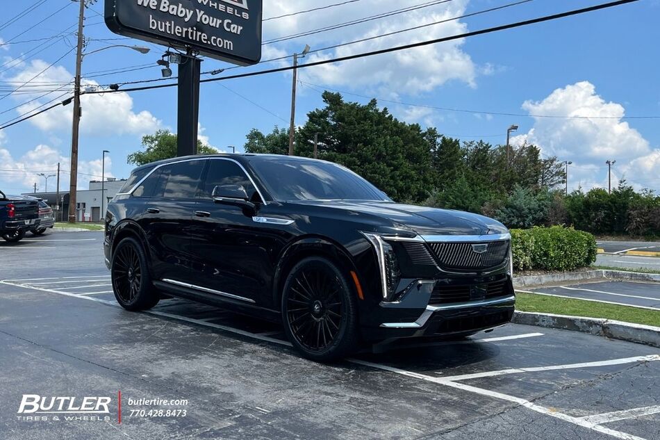 Cadillac Escalade IQ with 26in Lexani LM01 Wheels exclusively from ...
