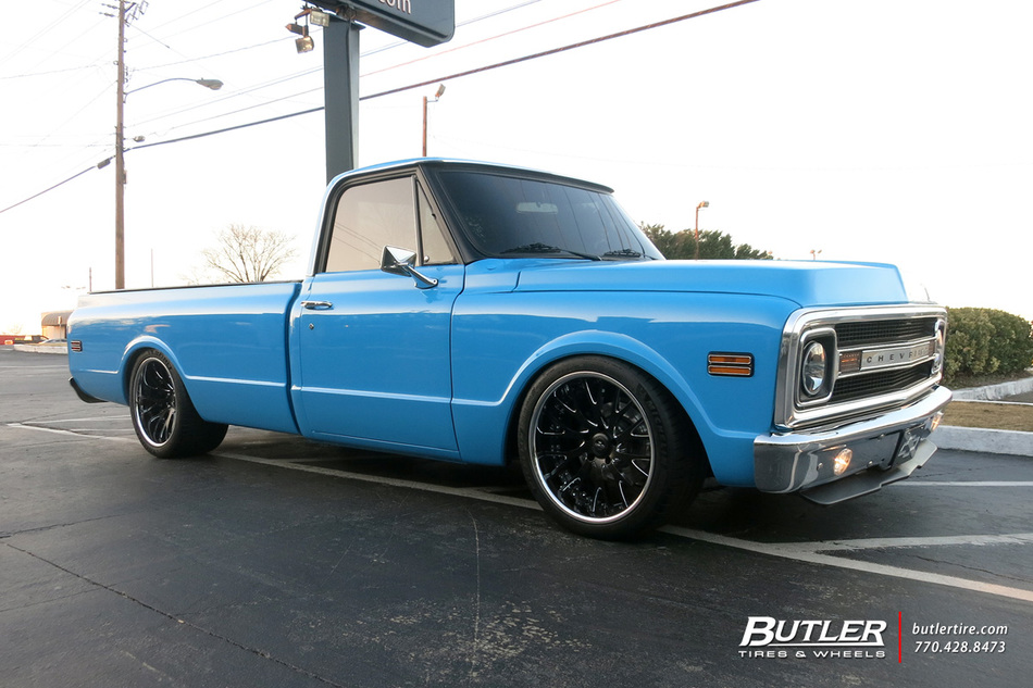 Chevrolet C10 with 20in Savini SV42 Wheels exclusively from Butler ...