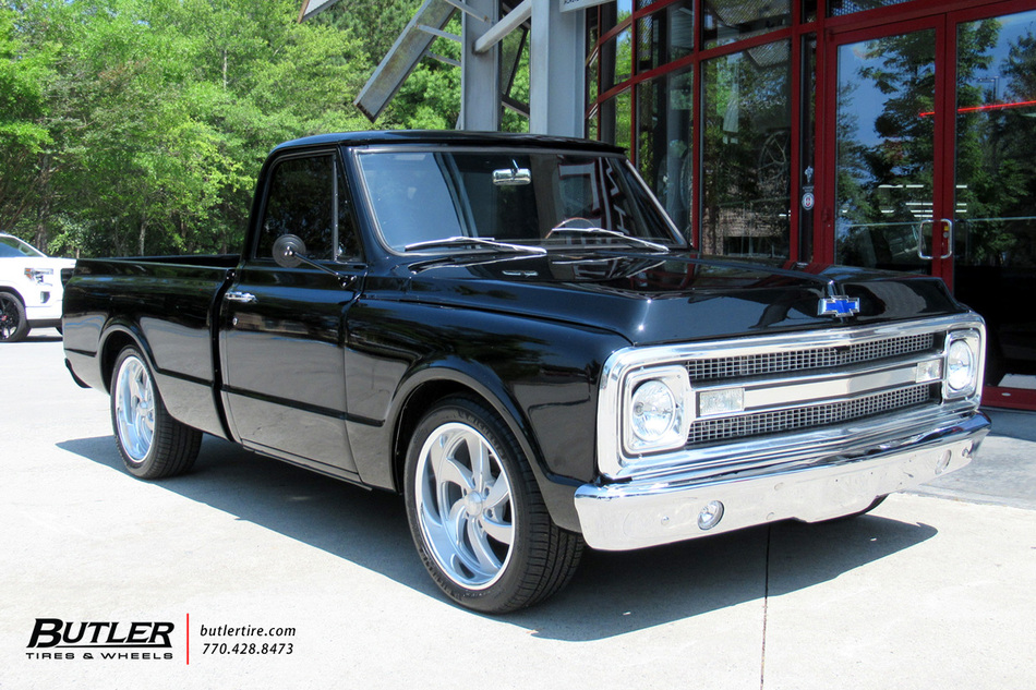 Chevrolet C10 with 20in US Mag Desperado Wheels exclusively from Butler ...