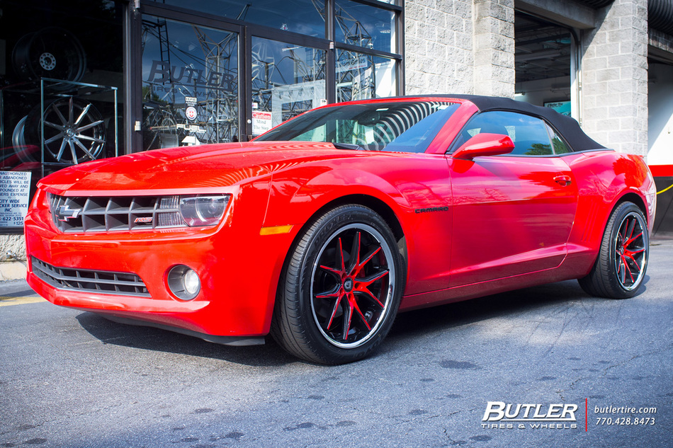 Chevrolet Camaro with 20in Lexani R-Twelve Wheels exclusively from ...