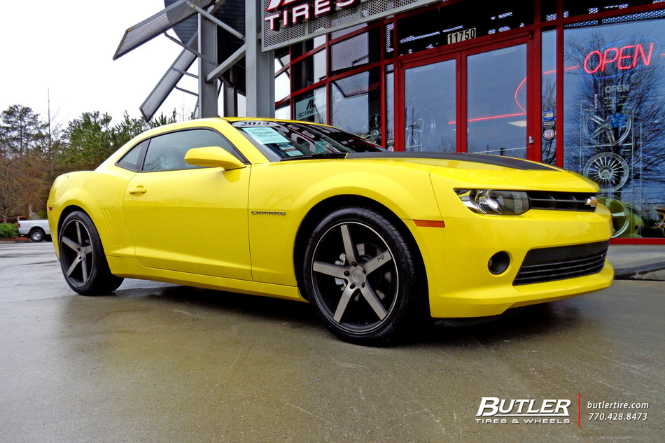 Chevrolet Camaro with 20in Niche Milan Wheels exclusively from Butler ...