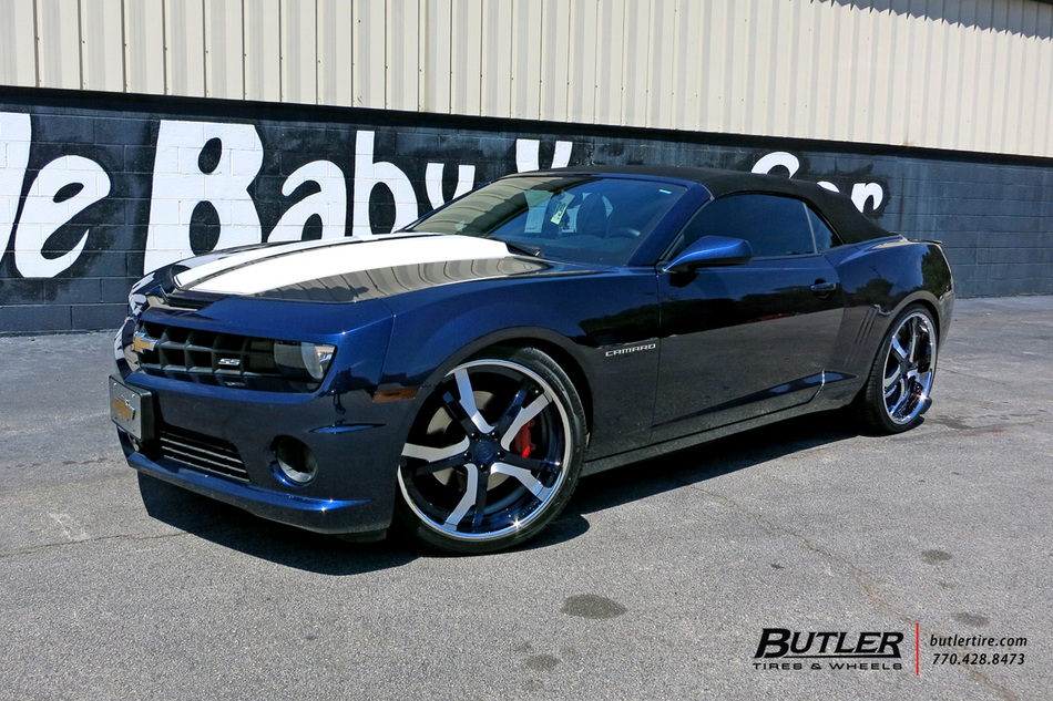 Chevrolet Camaro with 22in DUB Payback Wheels exclusively from Butler ...
