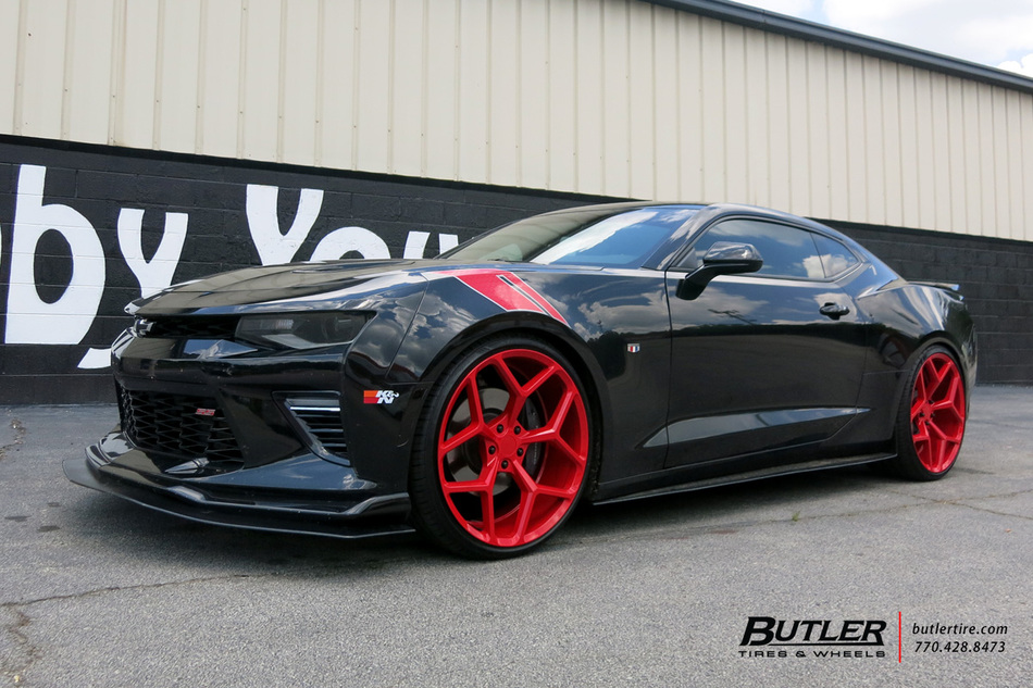 Chevrolet Camaro with 22in MRR M228 Wheels exclusively from Butler ...
