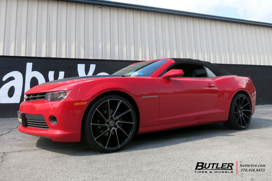 Chevrolet Camaro with 22in Savini BM15 Wheels exclusively from Butler ...