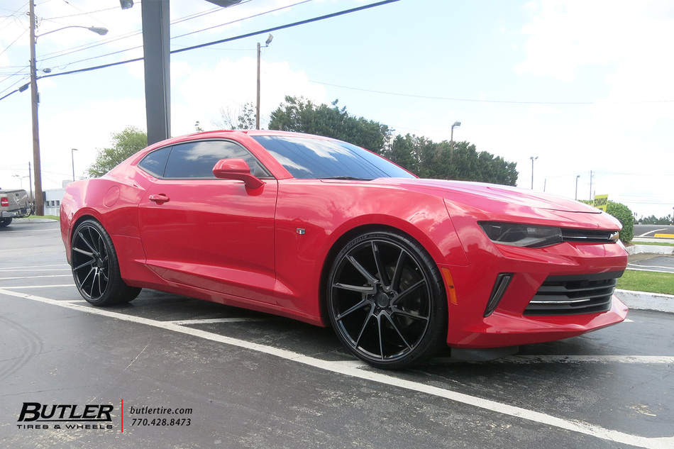 Chevrolet Camaro with 22in Savini BM15 Wheels exclusively from Butler ...
