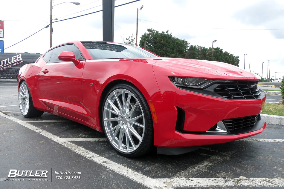 Chevrolet Camaro with 22in Vossen HF-4T Wheels exclusively from Butler ...