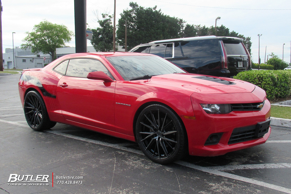 Chevrolet Camaro with 22in Vossen HF-4T Wheels exclusively from Butler ...