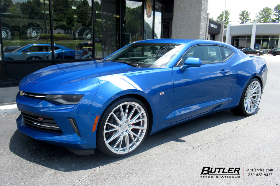 Chevrolet Camaro with 22in Vossen HF-4T Wheels exclusively from Butler ...
