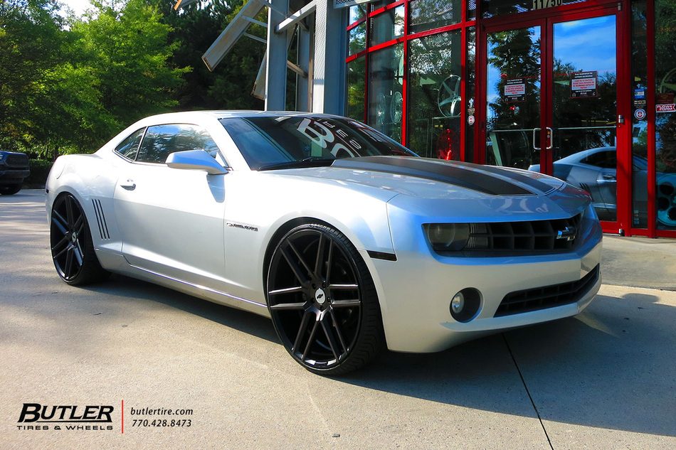 Chevrolet Camaro with 24in Status Titan Wheels exclusively from Butler ...