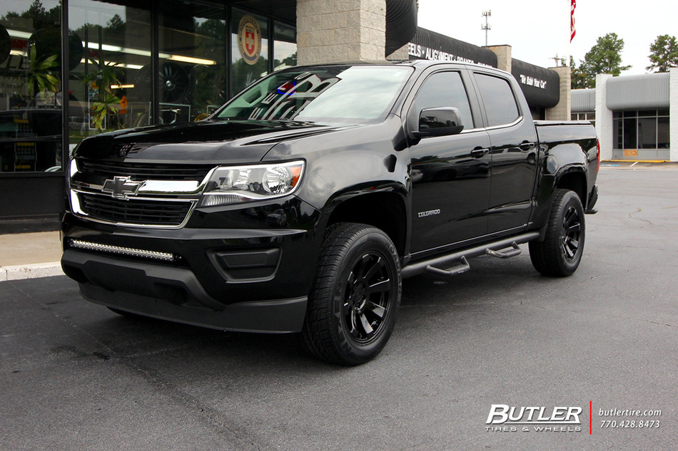 Chevrolet Colorado with 18in Level 8 Enforcer Wheels exclusively from ...