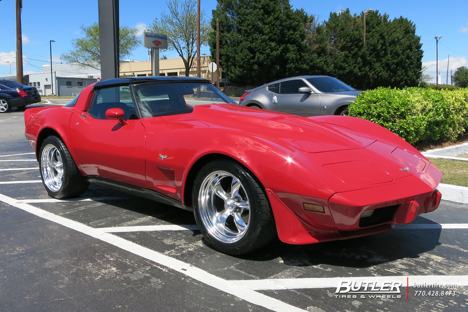 Chevrolet Corvette with 18in American Racing Torq Thrust II Wheels ...