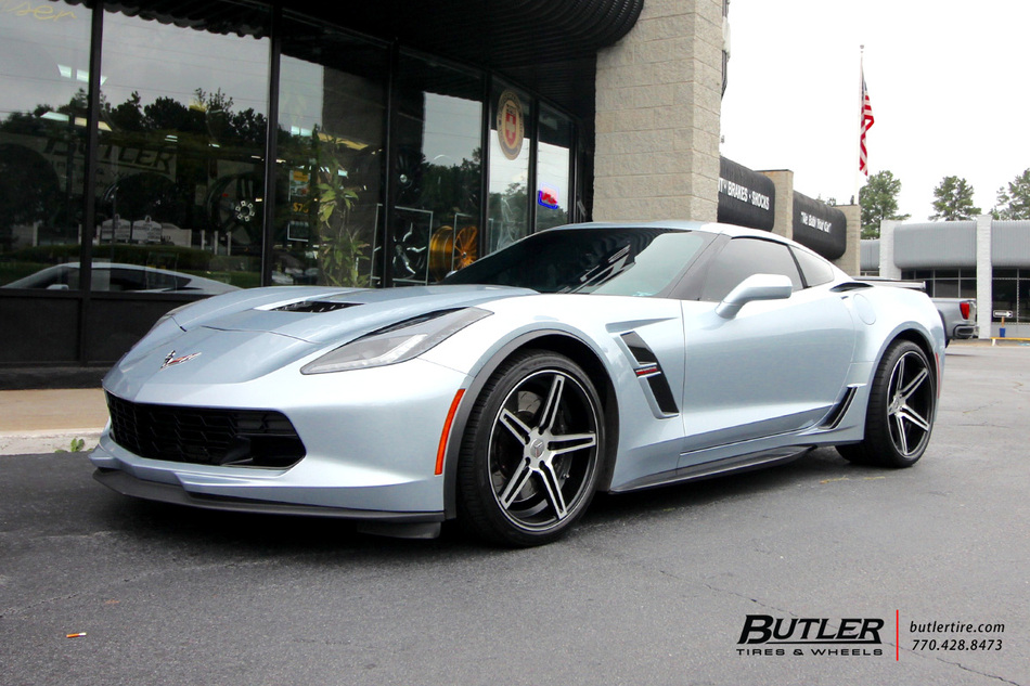 Chevrolet Corvette with 20in Cray Brickyard Wheels exclusively from ...