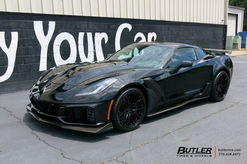 Chevrolet Corvette with 20in Cray Falcon Wheels exclusively from Butler ...