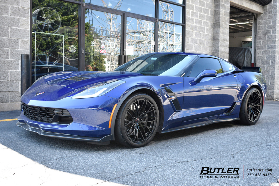 Chevrolet Corvette with 20in Cray Falcon Wheels exclusively from Butler ...