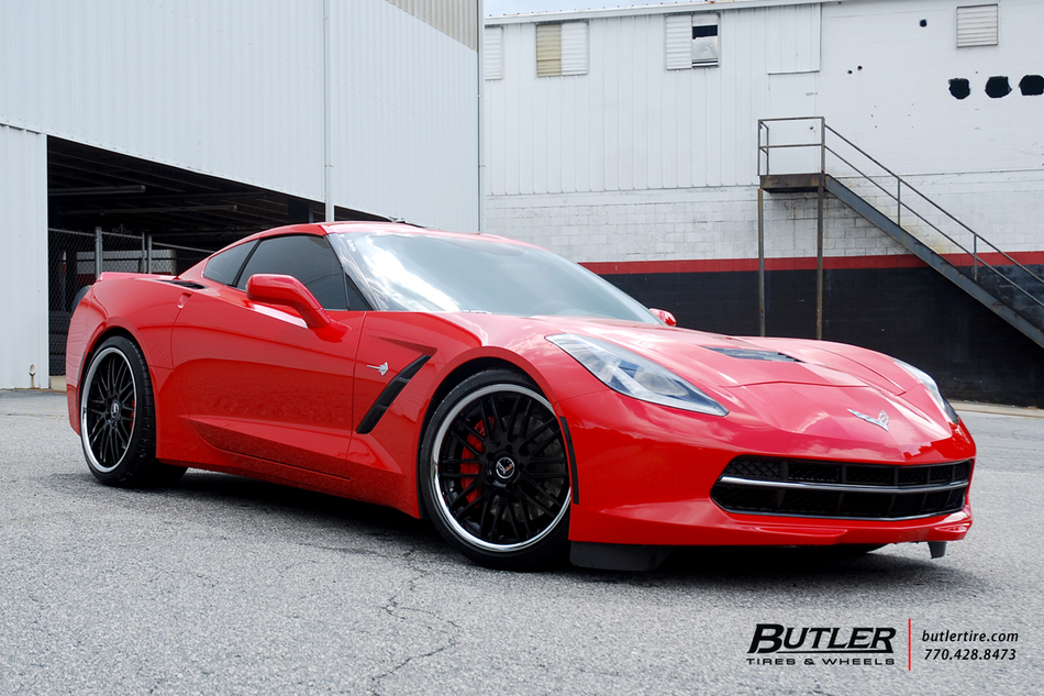 Chevrolet Corvette with 20in Cray Hawk Wheels exclusively from Butler ...