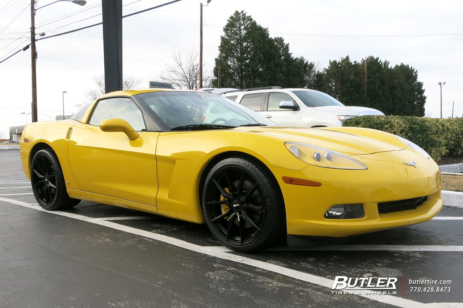 Chevrolet Corvette with 20in Cray Spider Wheels exclusively from Butler ...